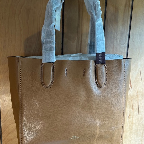 Coach | Bags | Nwt Coach Derby Tote Handbag Pebble Leather Color Light ...